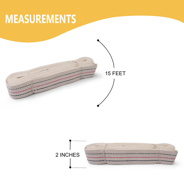 Cotton Webbing Strap USA - Heavy Duty 2 Inch Straps – Cotton Pouch